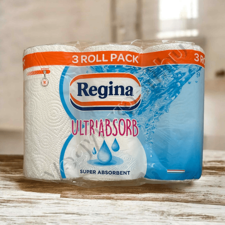 Regina Ultr’absorb konyhai papírtörlő 3 tekercs – 3 rétegű, extra ...